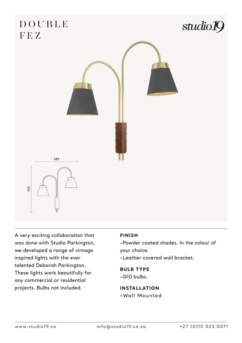 DOUBLE FEZ – Studio 19